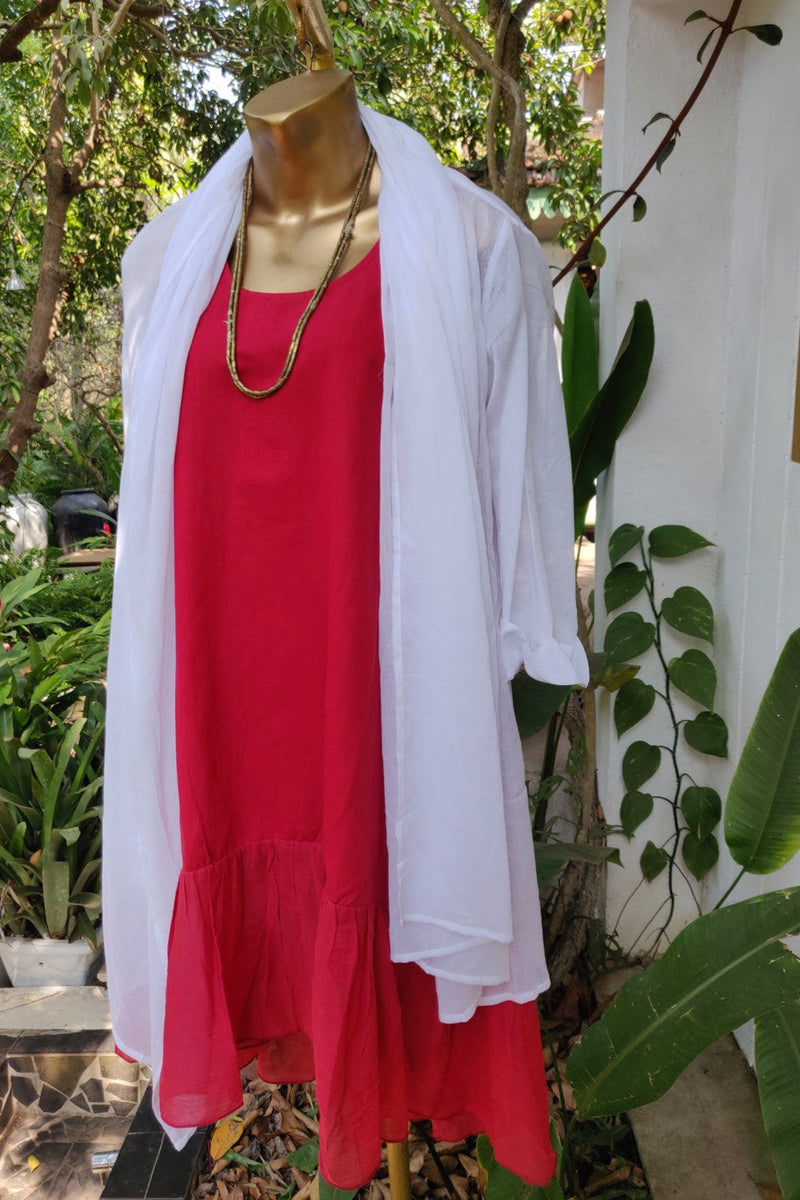 White Oberoi Cover Up – Rangeela Goa