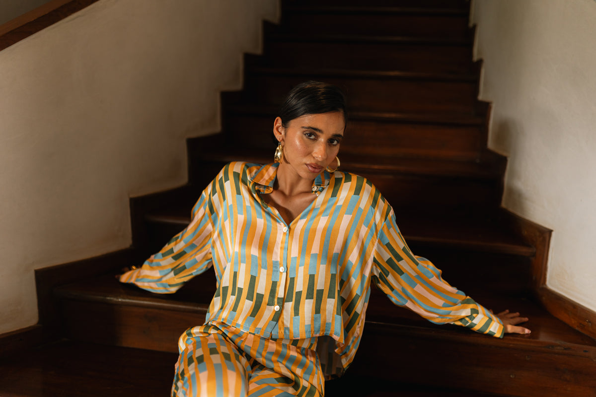 Libre Top - Rang Rang Turq – Rangeela Goa